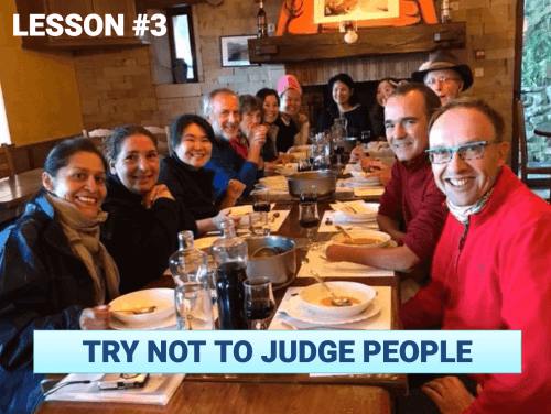 LESSON #3 - TRY NOT TO JUDGE PEOPLE - Adventure Geek