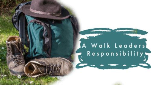 What are the main responsibilities of a walk leader? - Adventure Geek
